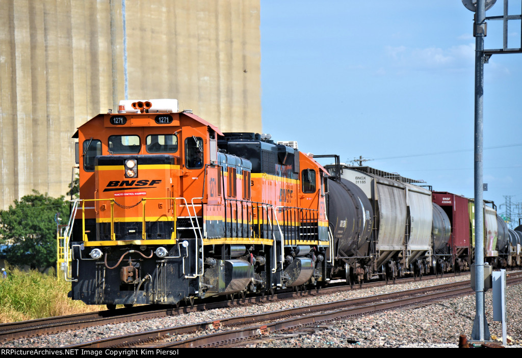 BNSF 1271 NB BNSF Wichita Falls Sub